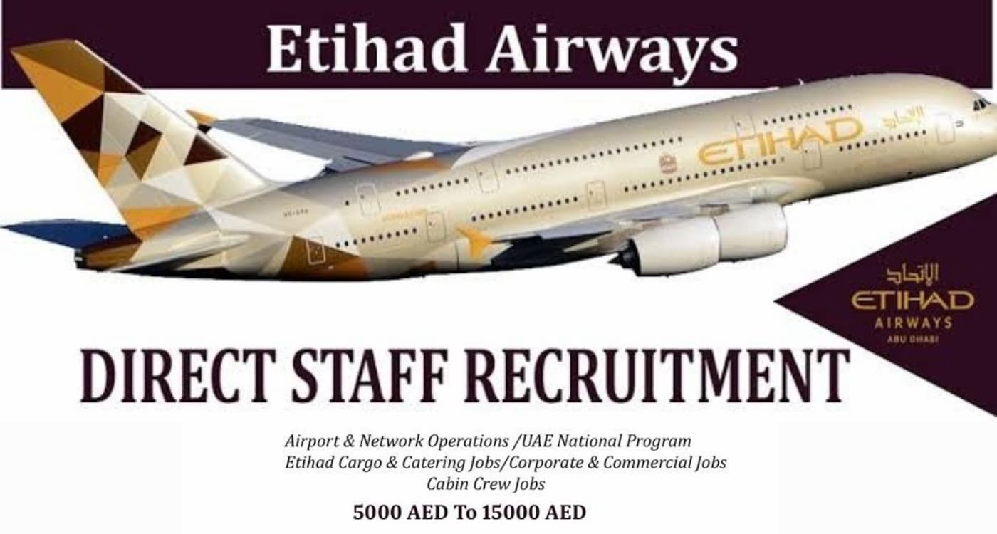 Etihad Airways Jobs in Abu Dhabi UAE: Free Airline Jobs - GoInter