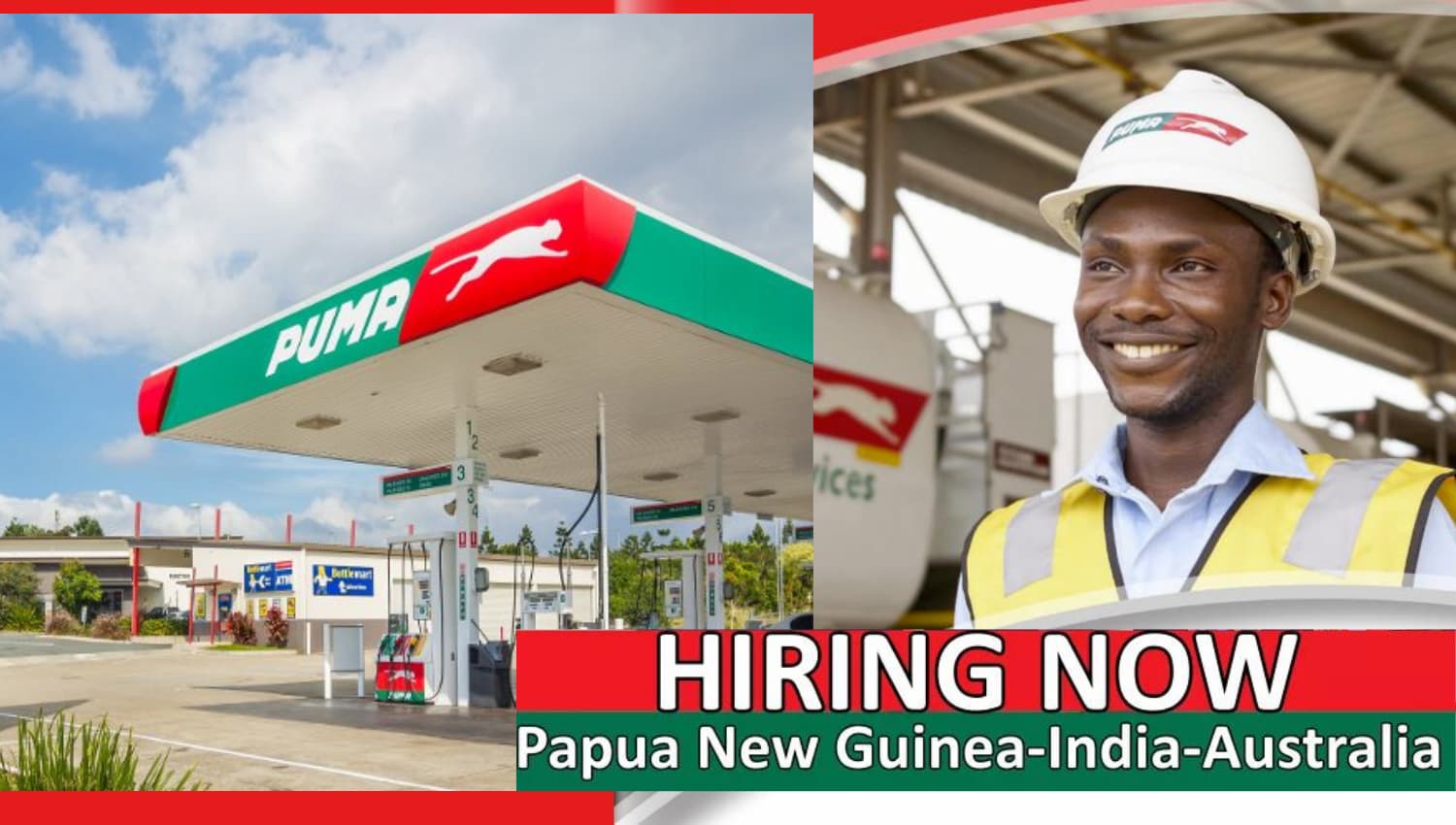 Puma Energy Careers Australia, South Africa, Singapore, Papua New Guinea