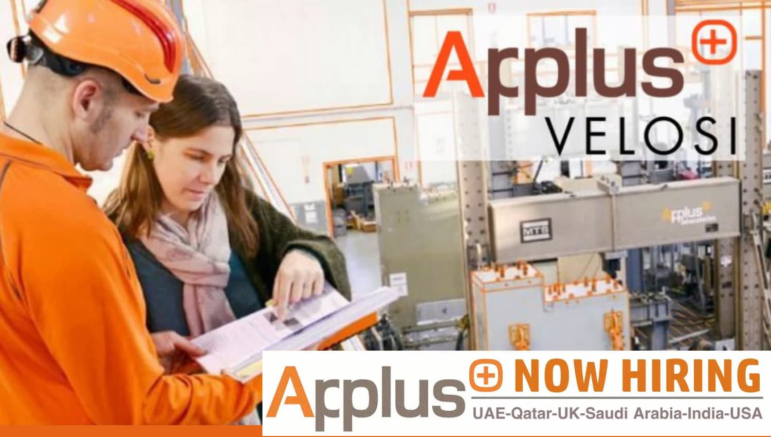 Applus Velosi Job Vacancies: UAE, Qatar, Saudi Arabia, India